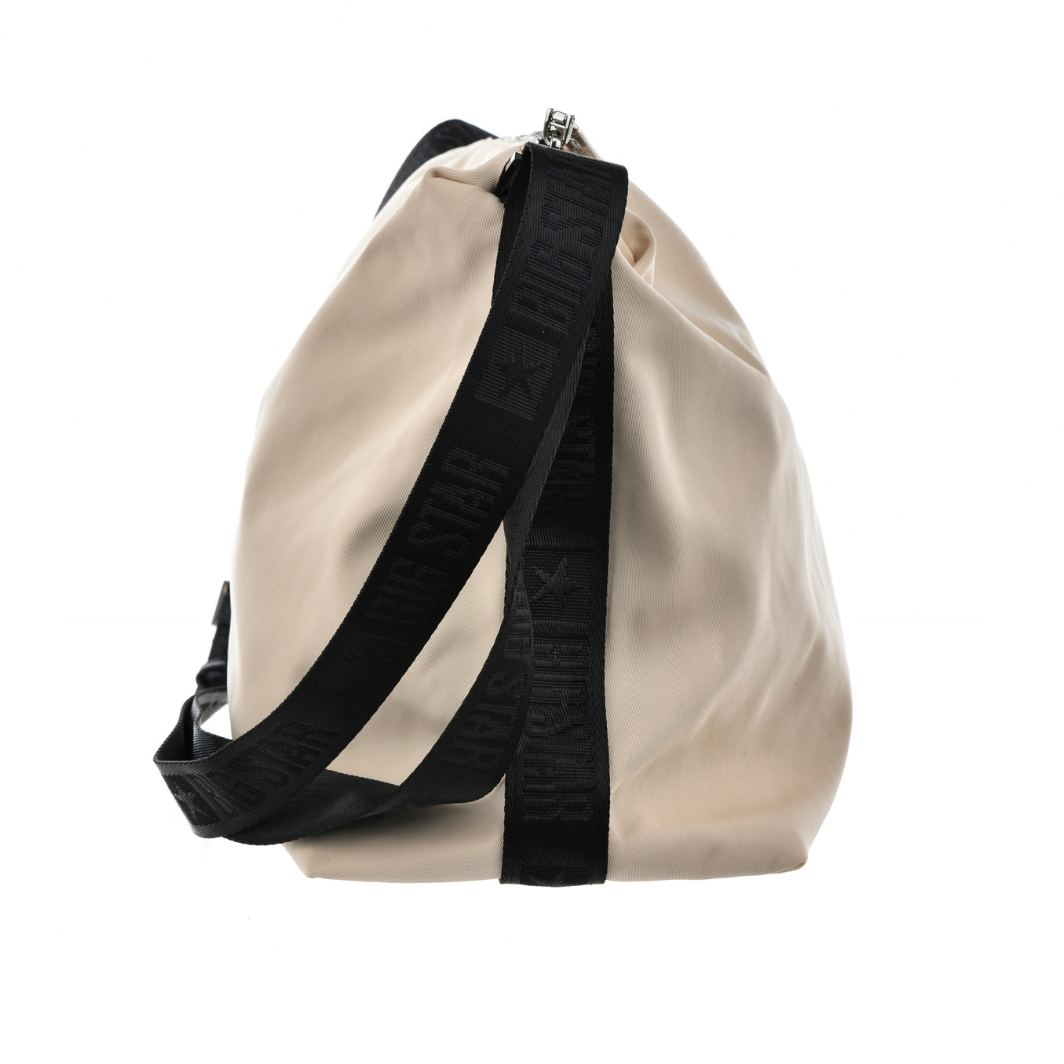 Torebka damska beżowa z czarnymi wstawkami Big Star Beżowy | Producenci ...