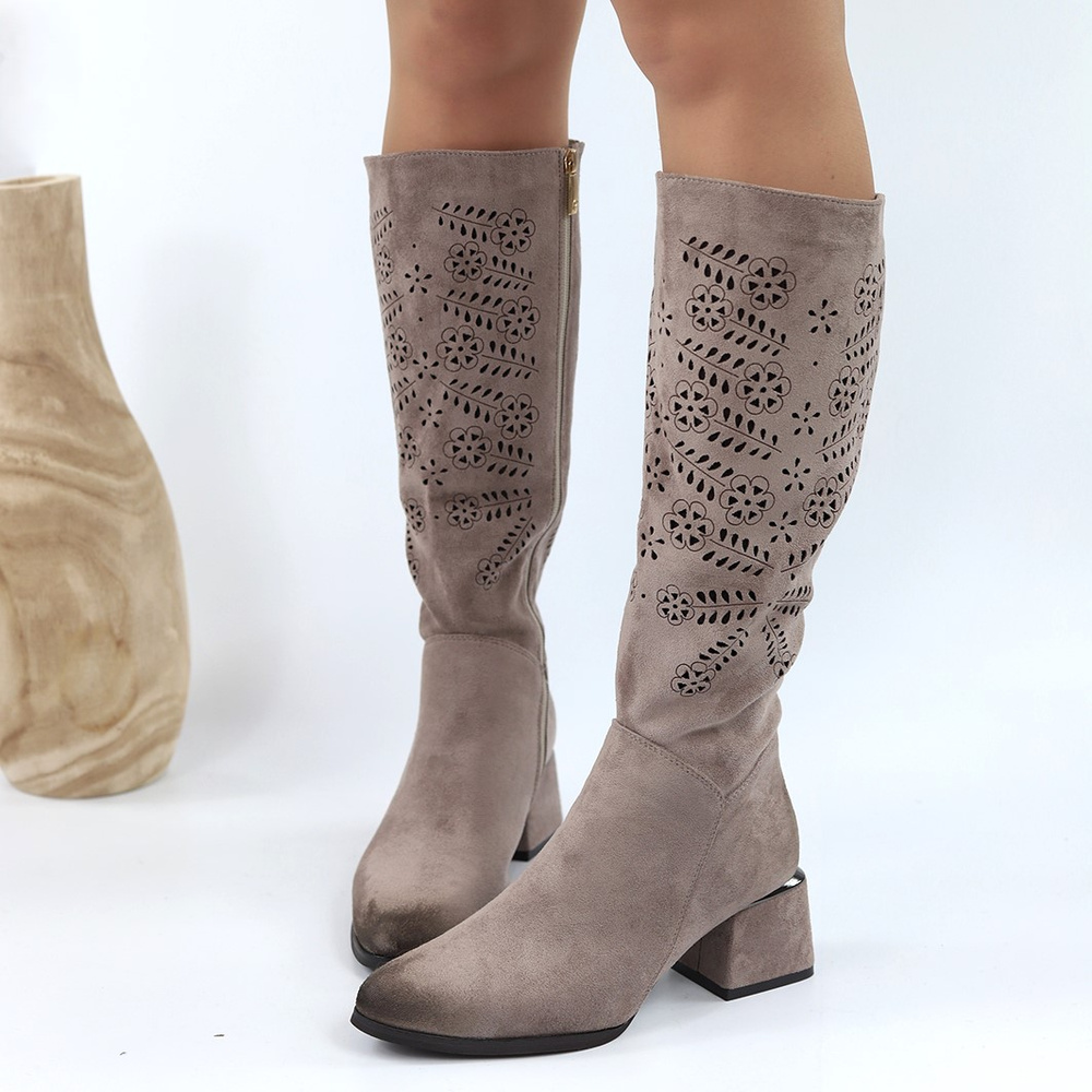 Kozaki ażurowe damskie - idealne na jesień i wiosnę | ButyMila.pl